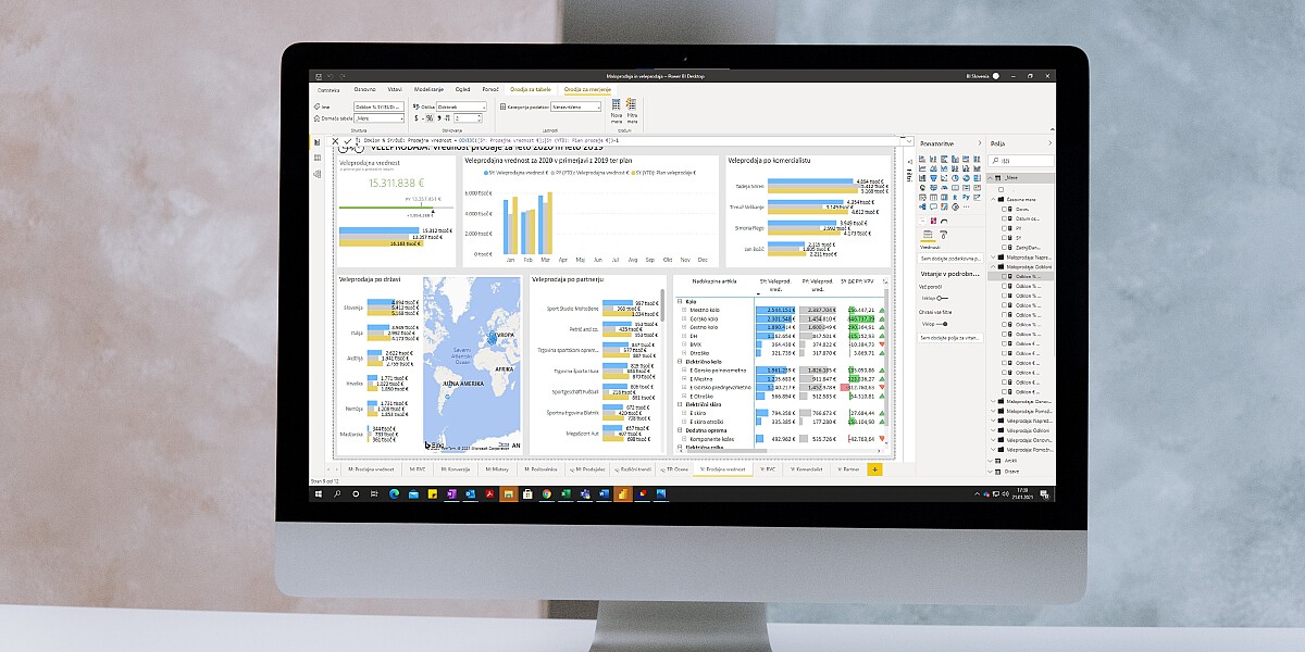 NBA statistics visualized in Power BI - B2-BI