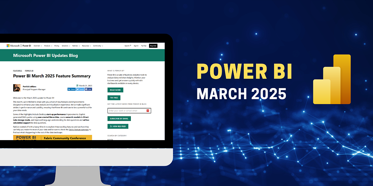 Microsoft Fabric Updates March 2025 - B2-BI